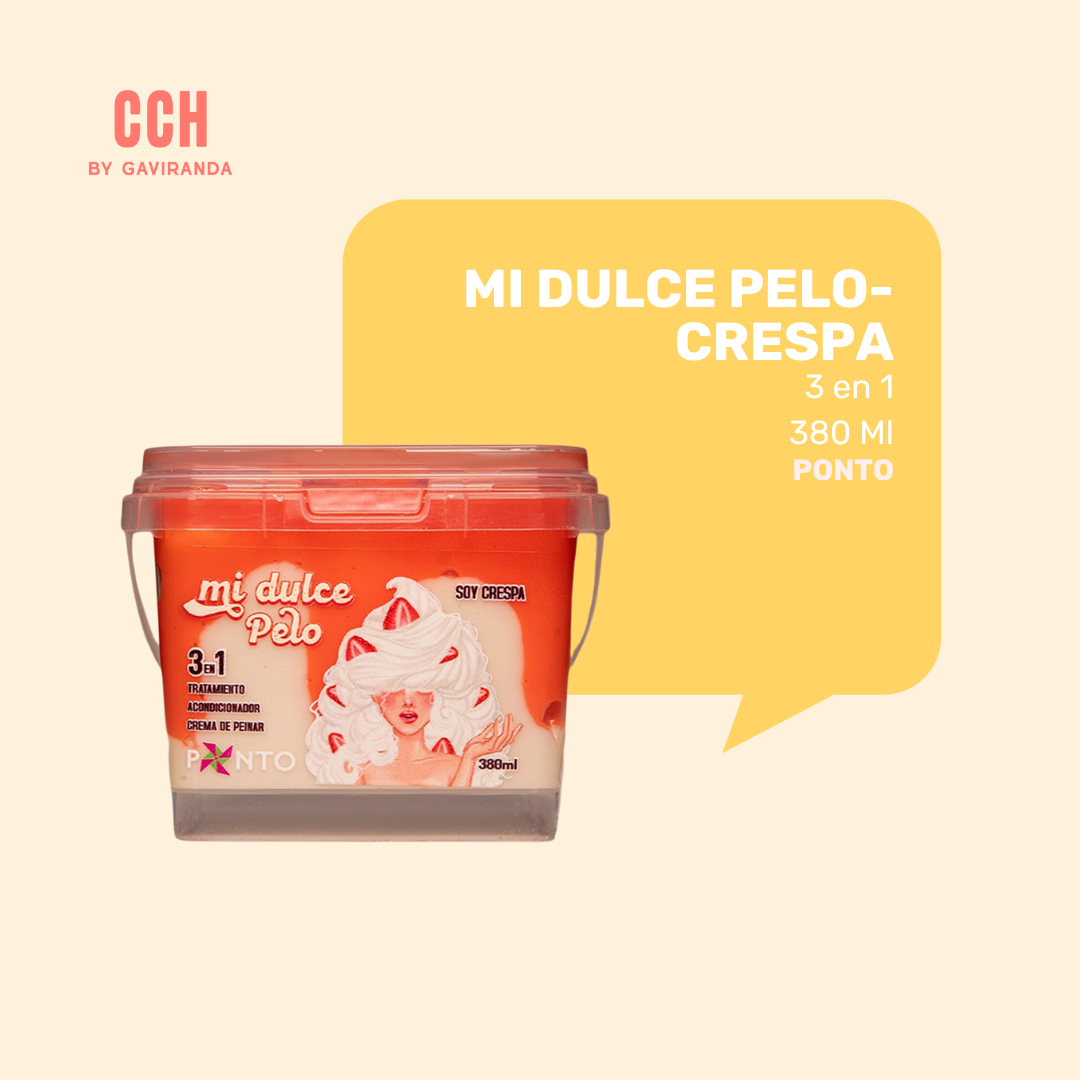MI DULCE PELO PONTO- SOY CRESPA – Con los crespos hechos